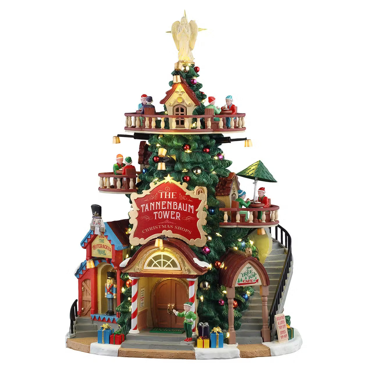 LEMAX The Tannenbaum Tower Christmas Shops – Under the Mistletoe Shop