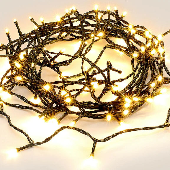 520 LED Connectable Fairy Light Chain - Warm White – Under the ...
