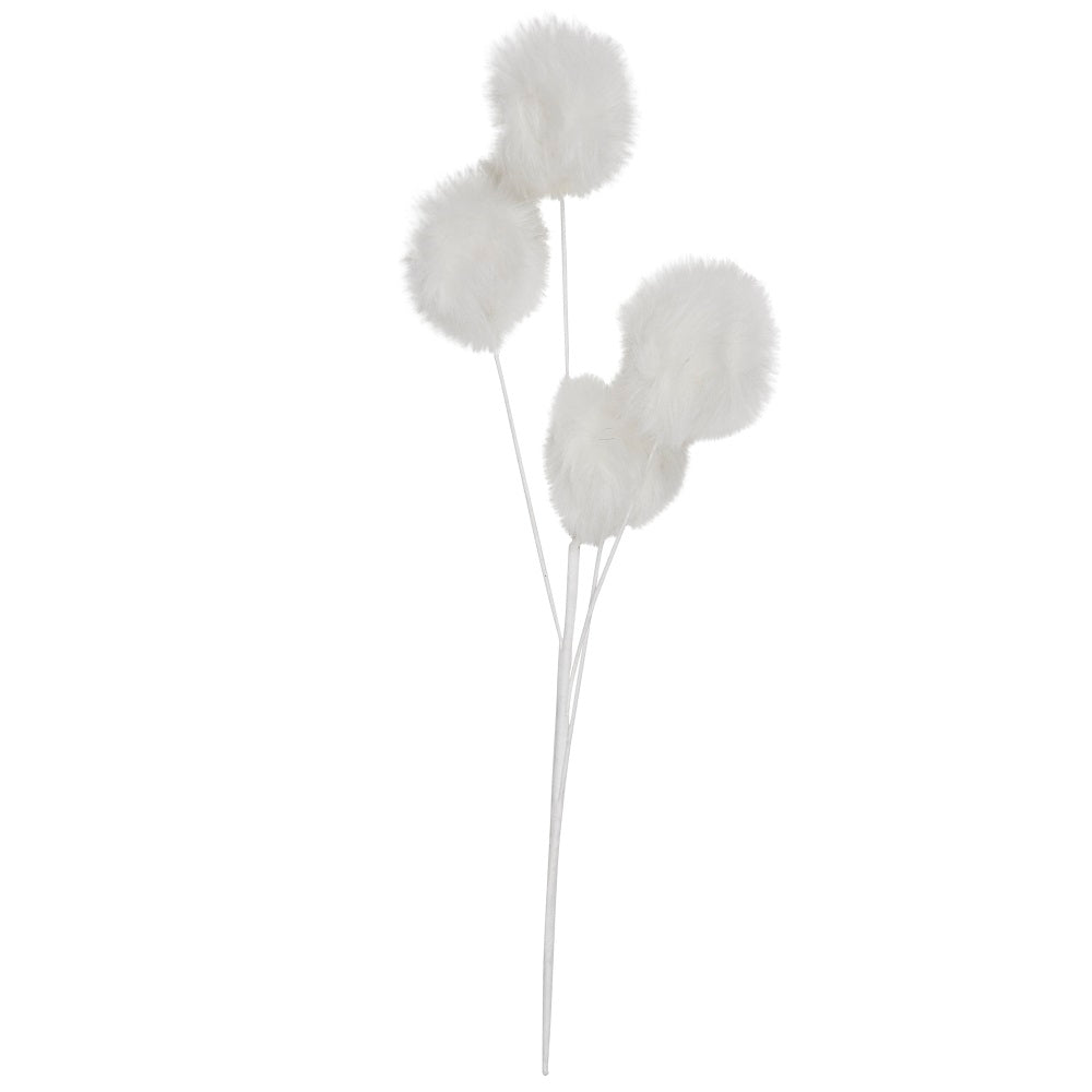 Fluffy Snowball Pick – Under the Mistletoe Shop