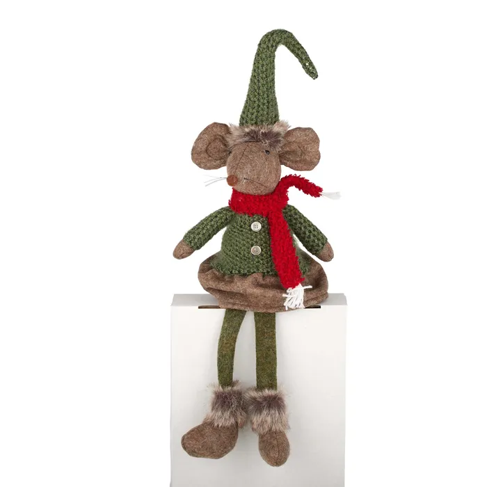 Fabric Mouse with Dangly Legs – Under the Mistletoe Shop